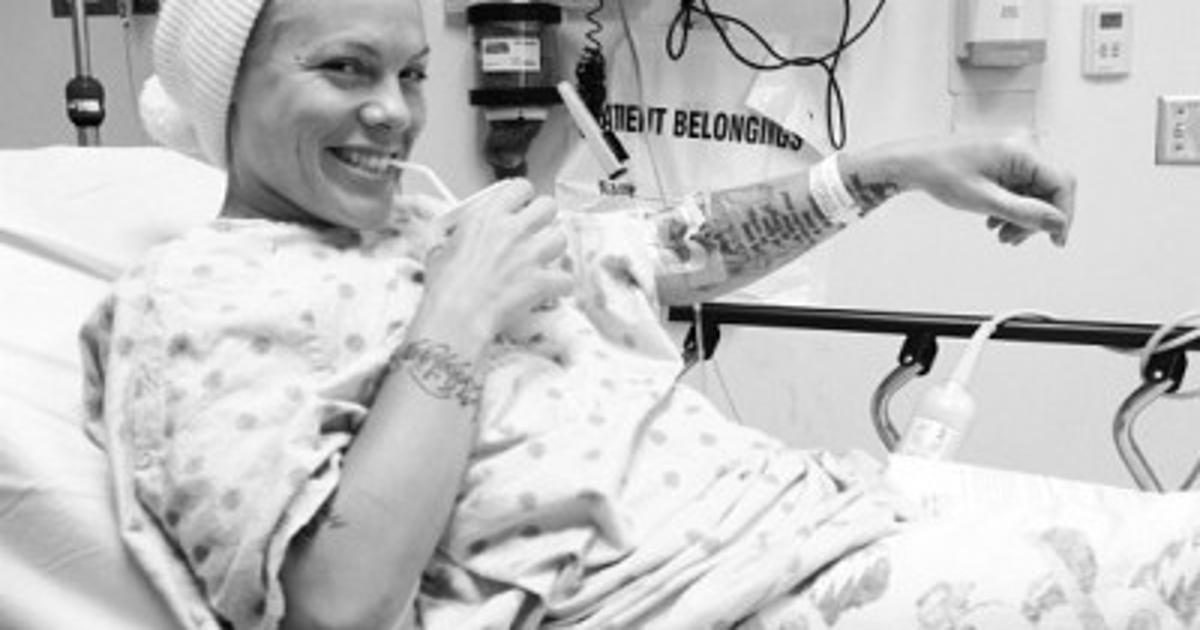 Pevka Pink pristala v bolnišnici - Žurnal24