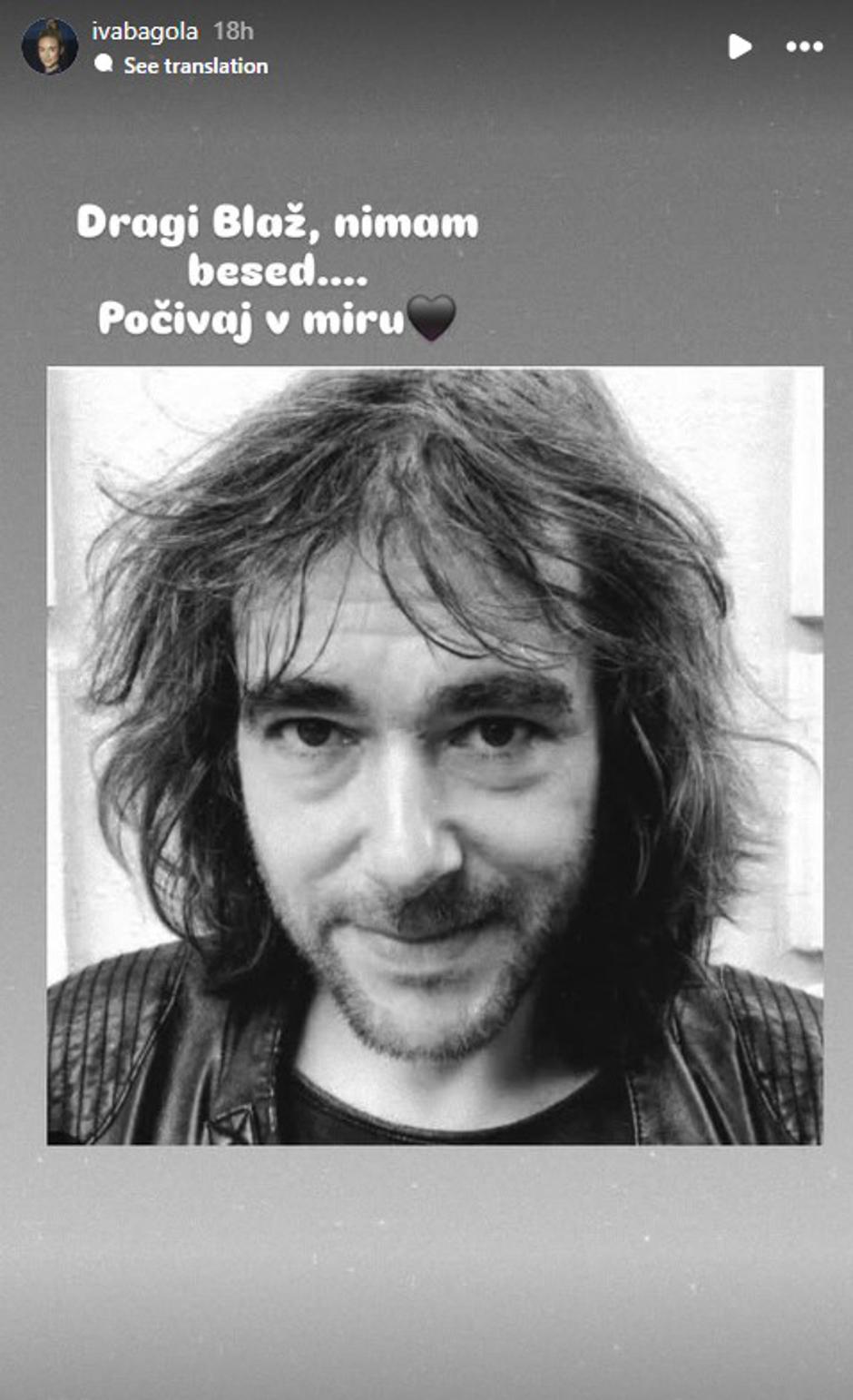 Iva Krajnc žaluje za dragim Blažem, star je bil le 55 let - Žurnal24