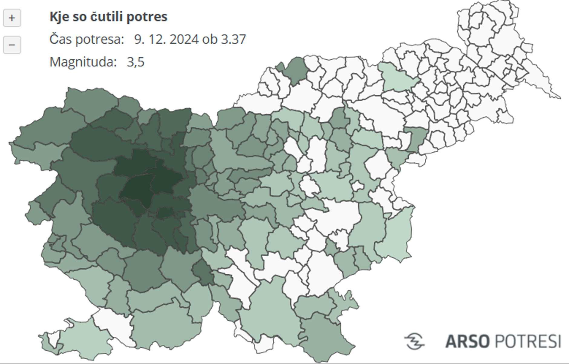 Potres, ki je zbudil celo državo - Žurnal24