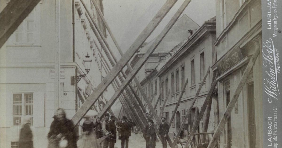 Stare fotografije Ljubljane: Tako je izgledala po potresu pred 130 leti - Žurnal24